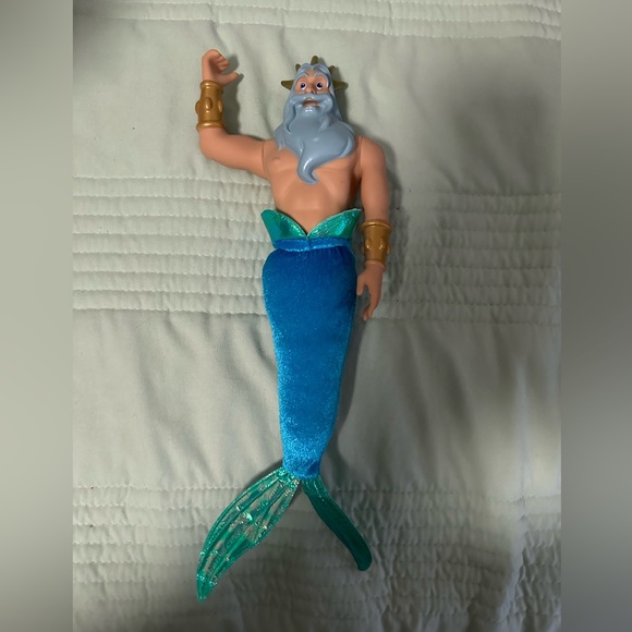 Disney | Toys | Disney King Triton Doll | Poshmark